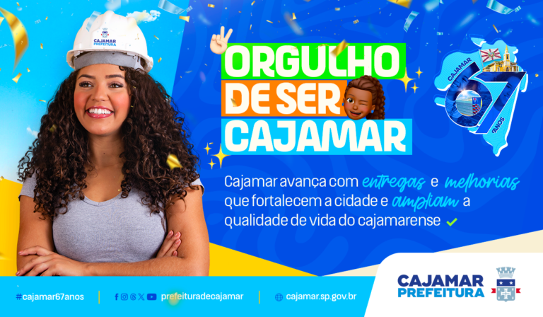 Orgulho de Ser Cajamar: 67 anos de crescimento e transformação – Notícias